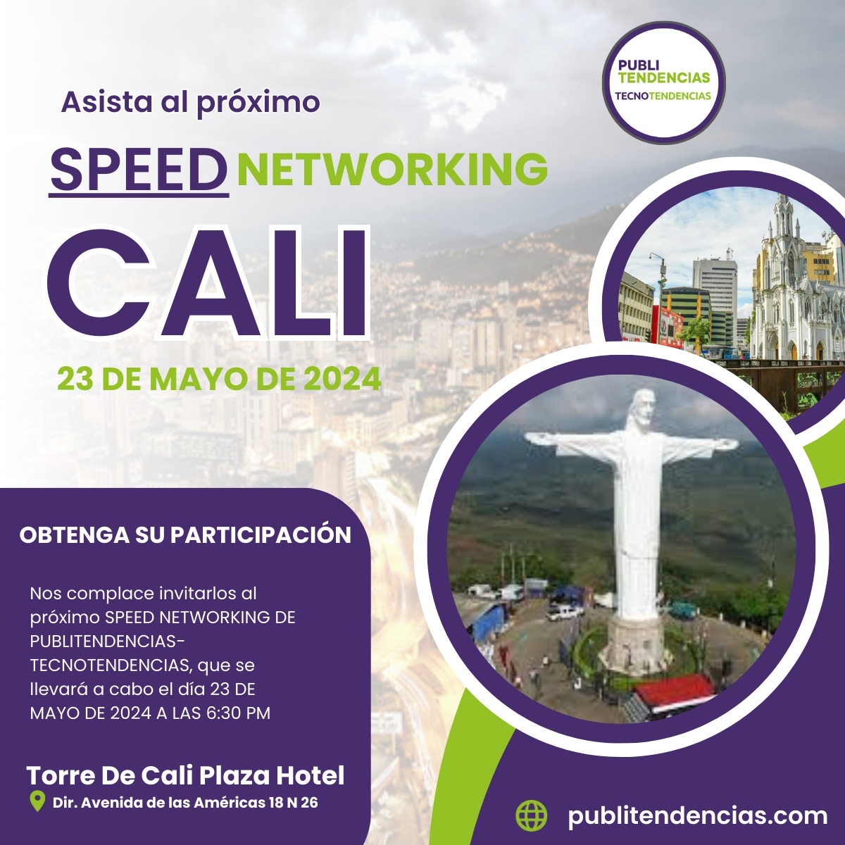Publitendencias - Tecnotendencias Speed Networking Cali.